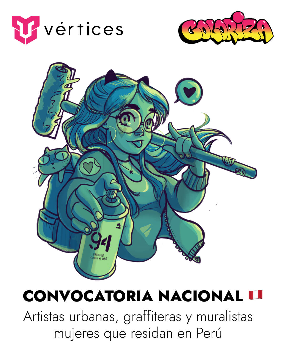 COLORIZA TU CIUDAD – Galería urbana de artes visuales con enfoque cívico.